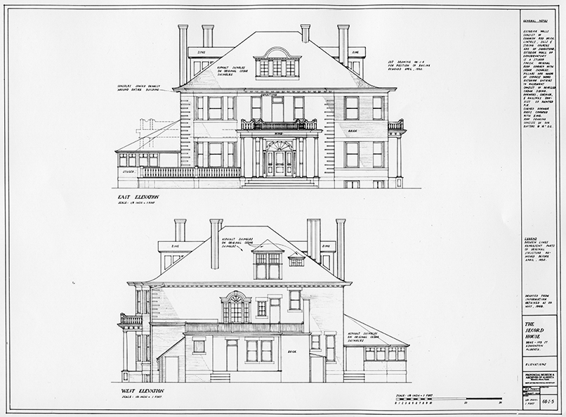 Secord House - Edmonton Historical Board